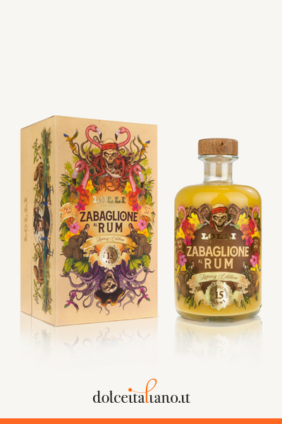 Zabaglione Rum Liquor Luxury Edition - Box 500 ml by Lolli Liquori ...